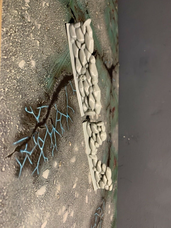 X2 3D Printed Stone Walls Scenery Scatter Terrain for 28mm - Etsy