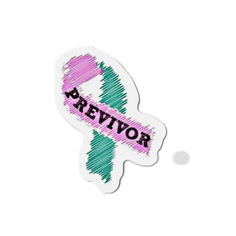 Previvor BRCA BRCA Awareness Kiss-cut Magnets - Etsy