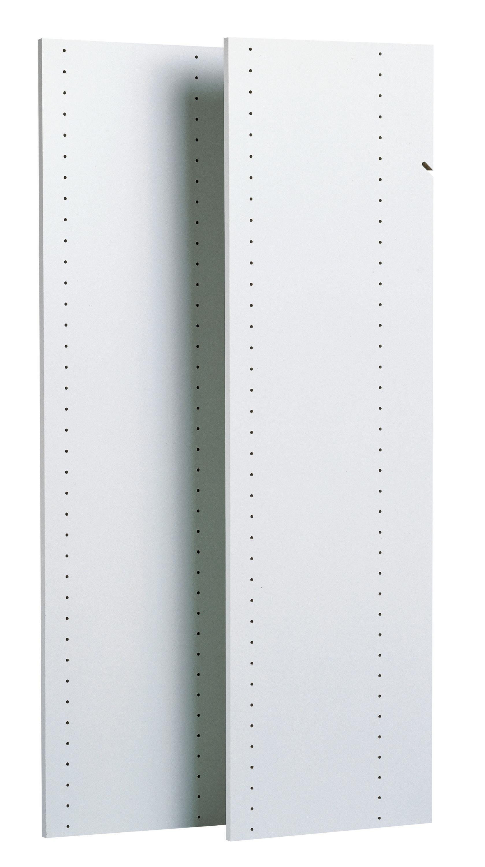 Custom Closet Vertical Panels - Pre-drilled Organizer Units Side Panels ...