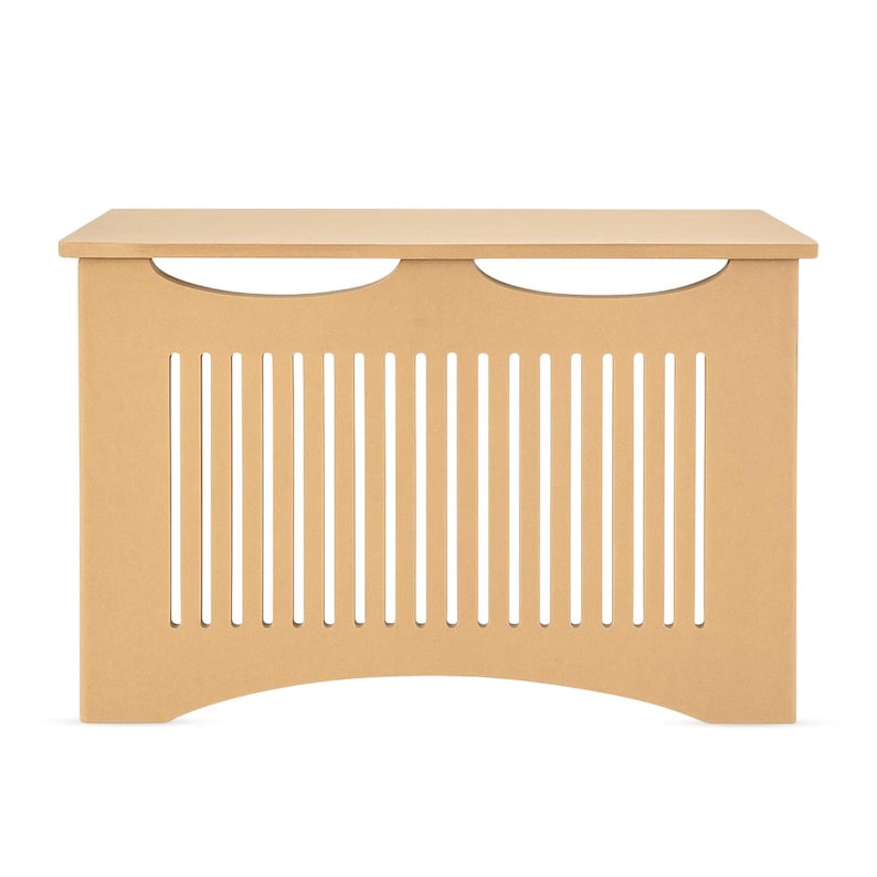 Custom Unfinished Radiator Cover Cabinet – High Quality MDF, 10” Depth ...