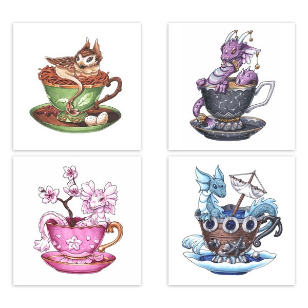 Teacup Dragon - Etsy UK