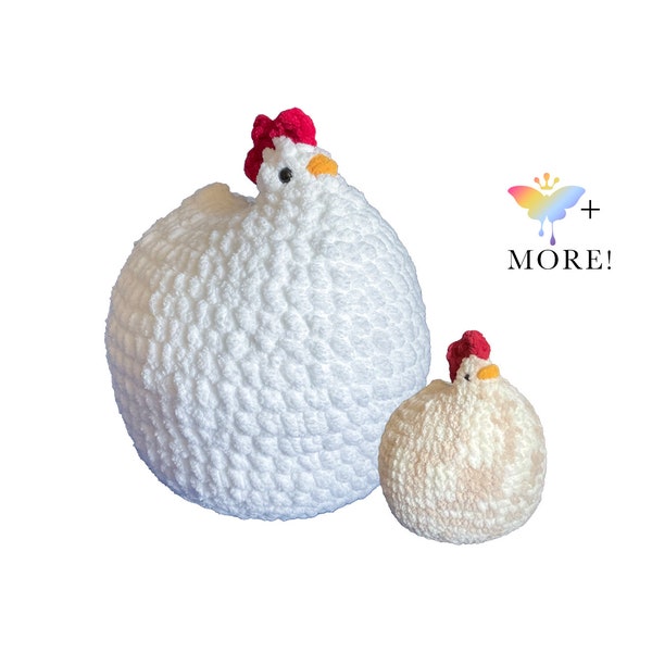 Chicken Plush - Etsy