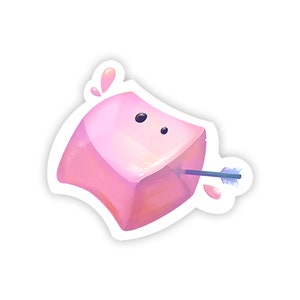 Gelatinous Cube Stickers | Cute Mobs | DND | Dungeons and Dragons ...
