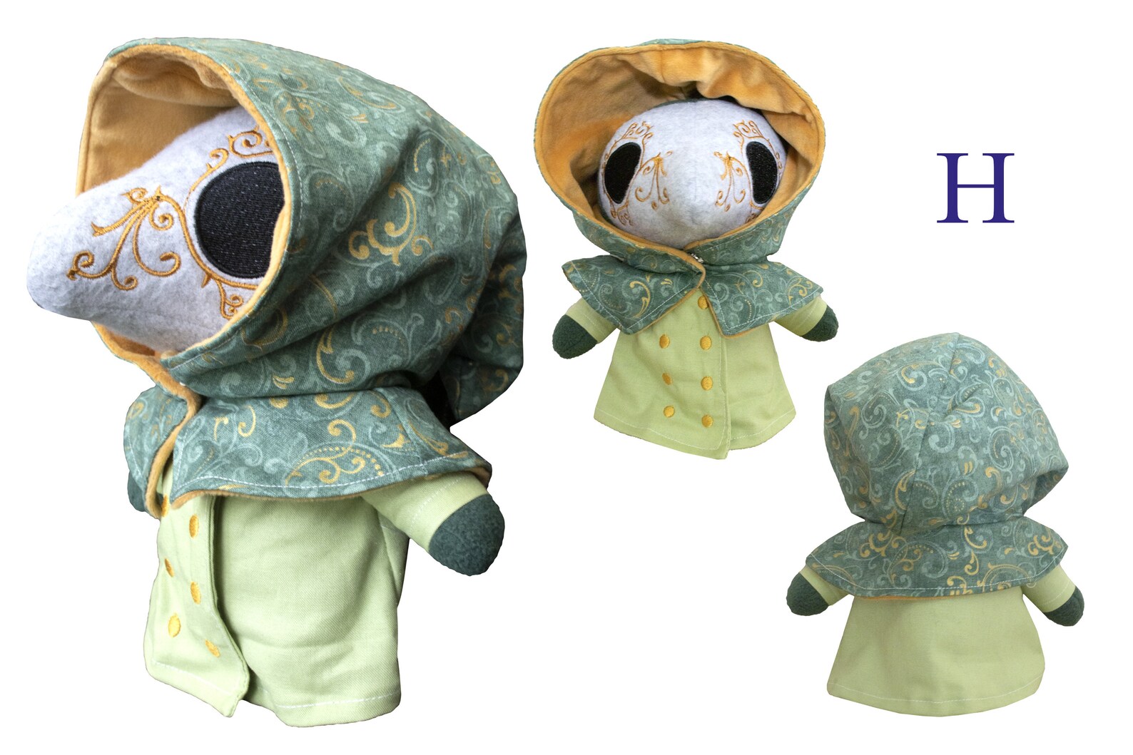 Plague Doctor Plush Plague Nurse Plush Cute Mobs - Etsy UK