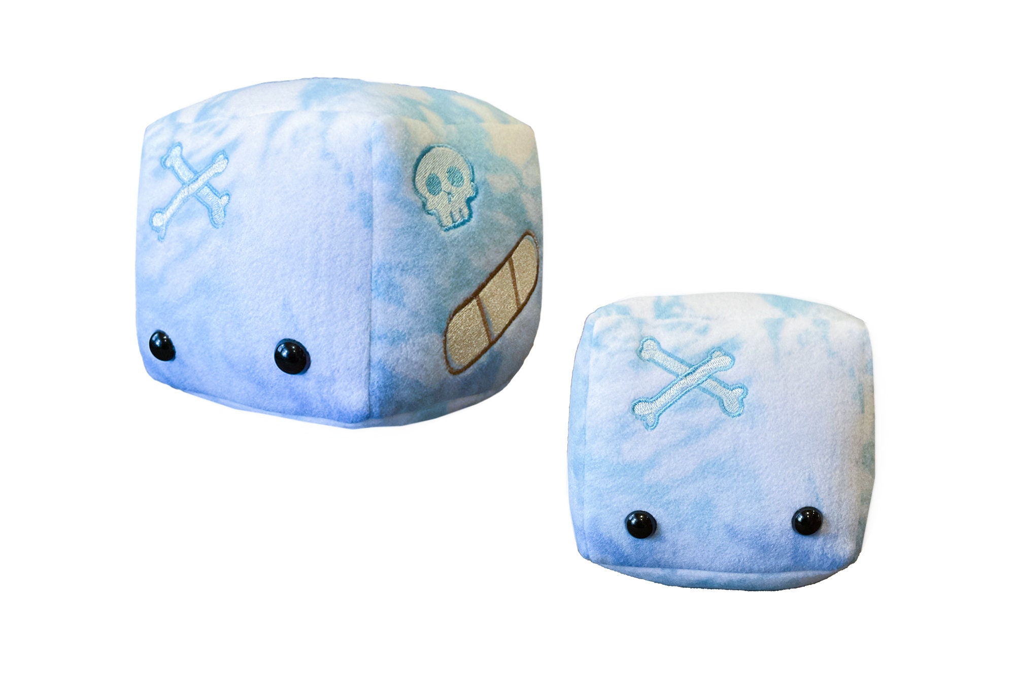 Limited Edition Gelatinous Cube Plush Embroidered Cute Mobs - Etsy