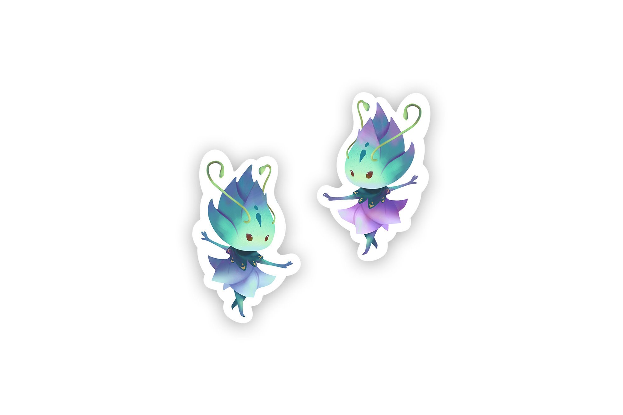 Fey Stickers fairy Sprite Fairy Lights Druid - Etsy