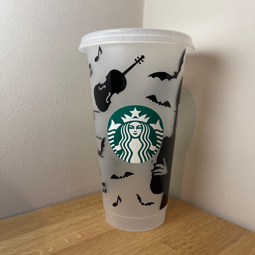 Wednesday Addams Starbucks 24oz Cold Cup - Etsy