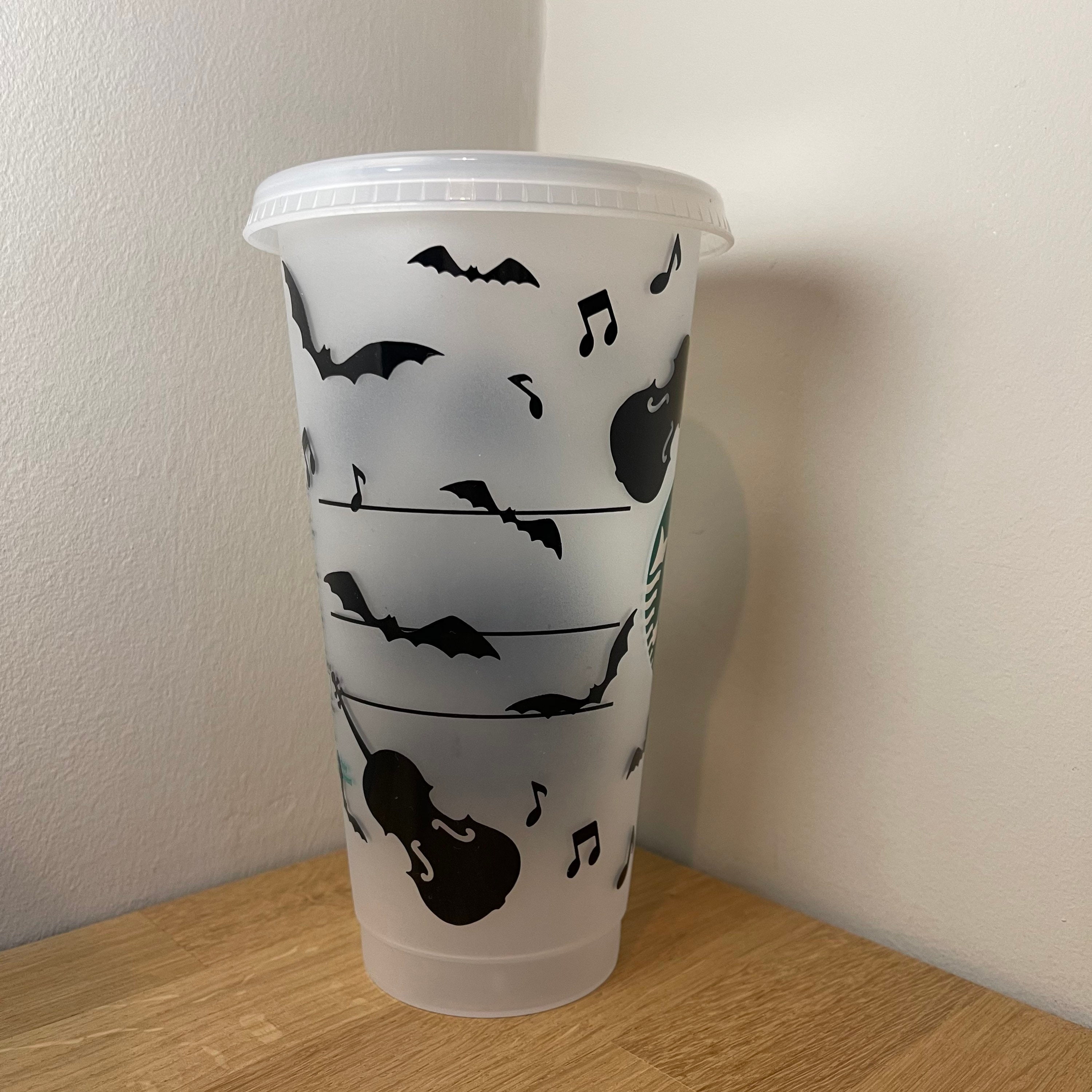 Wednesday Addams Starbucks 24oz Cold Cup - Etsy