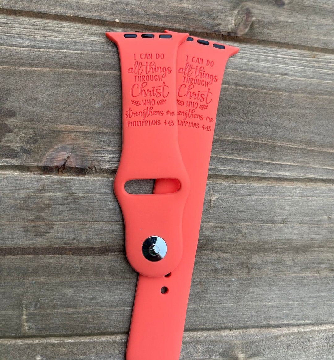 Philippians Both Sides Scripture Apple Watch Band 38MM - Etsy