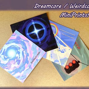 Dreamcore | Weirdcore Mini Prints - Etsy
