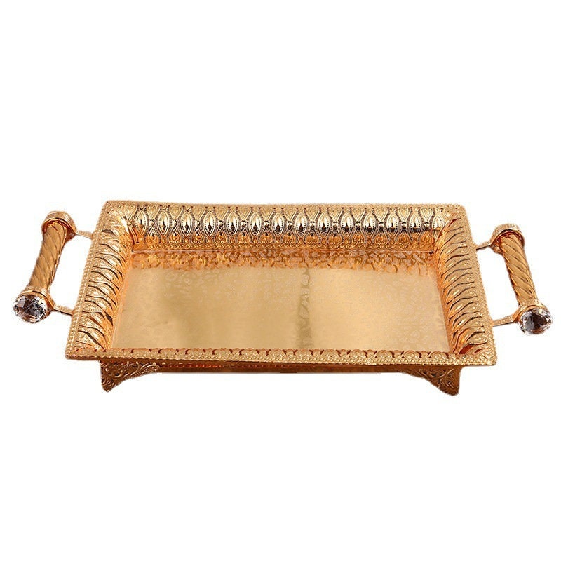 Large Gold Serving Tray - Etsy
