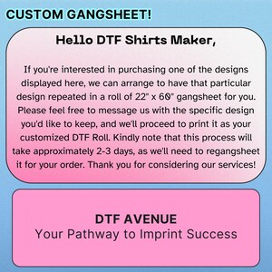 Premade Christmas DTF Gangsheet Film Roll, Bundle DTF Ready to Press Shirt Designs, Christmas ...