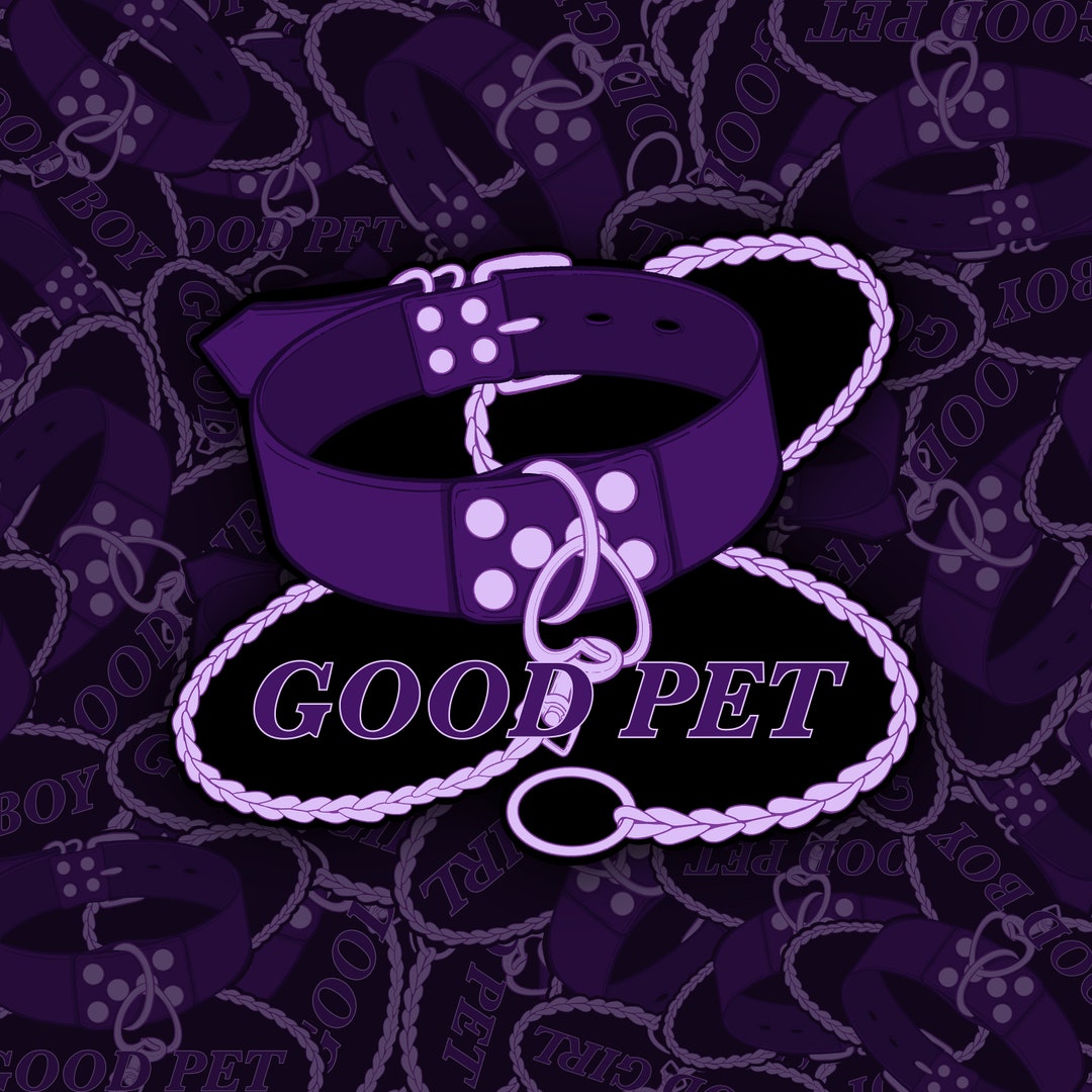Spicy Collar Stickers Good Pet Sticker Good Girl Sticker Good Boy ...