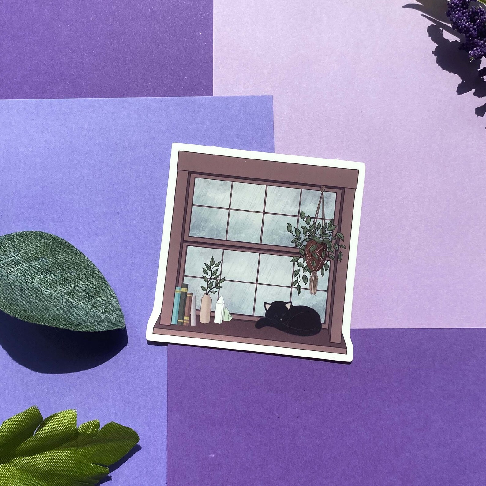 Rainy Day Vibes Sticker Rainy Day Sticker Rain Sticker - Etsy