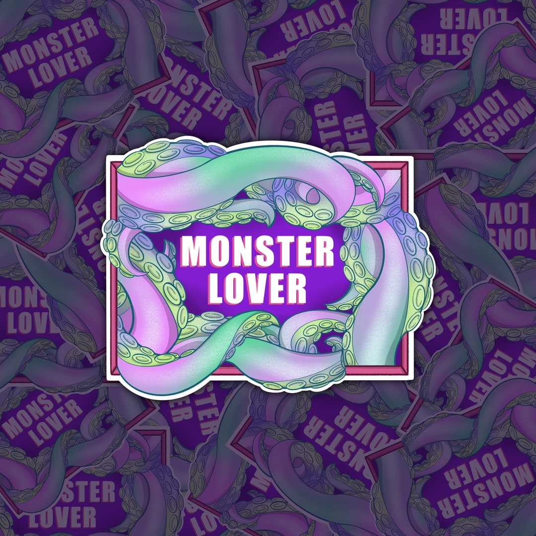 Monster Lover Sticker | Monster Fucker | Tentacles | Monster Romance ...