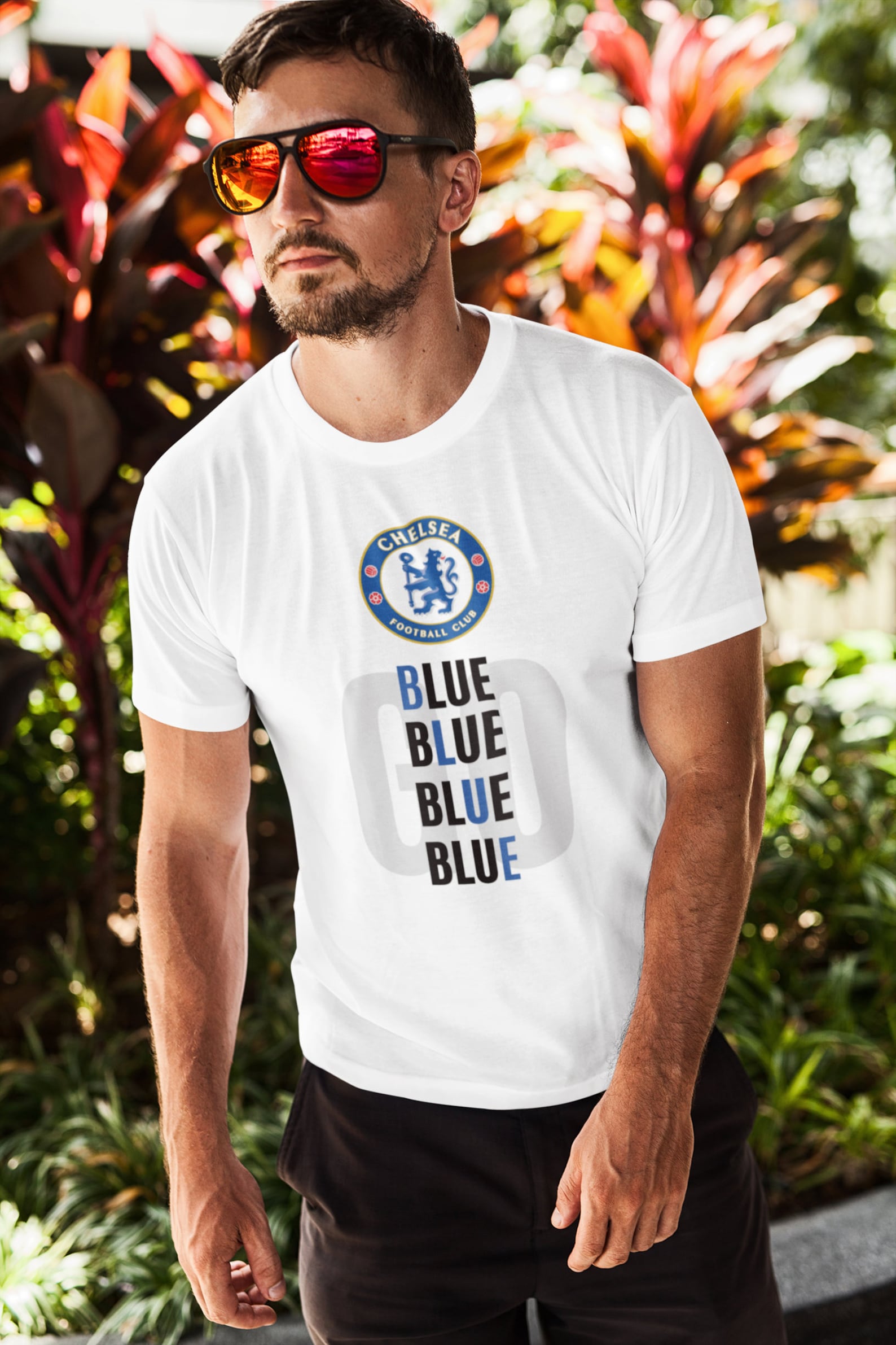 Chelsea T-shirt/ GO Blue Unisex Chelsea FC Football/Soccer | Etsy