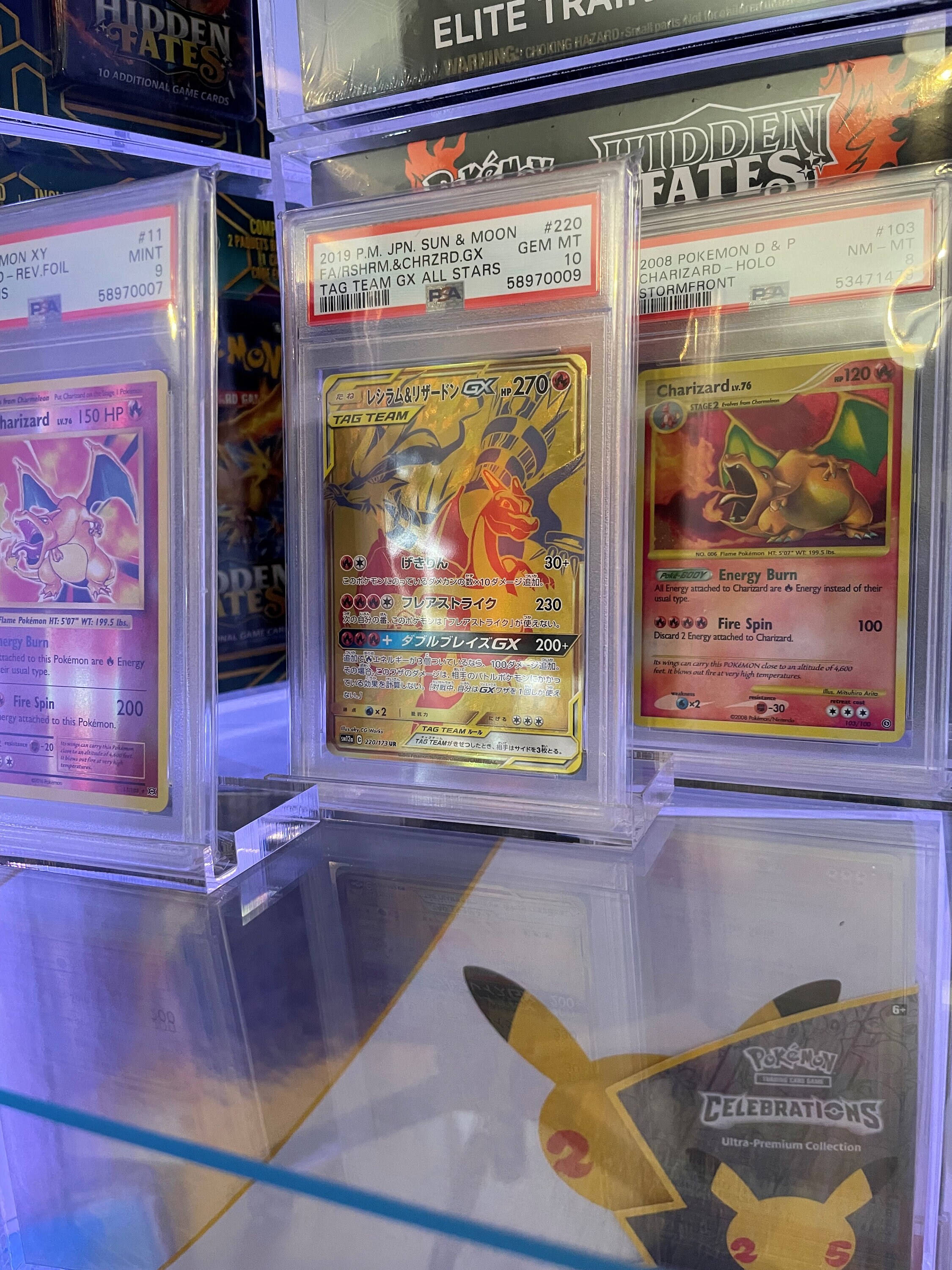 PSA Graded Card Stand Display Pokemon, Sports, Magic the Gathering, Yu ...