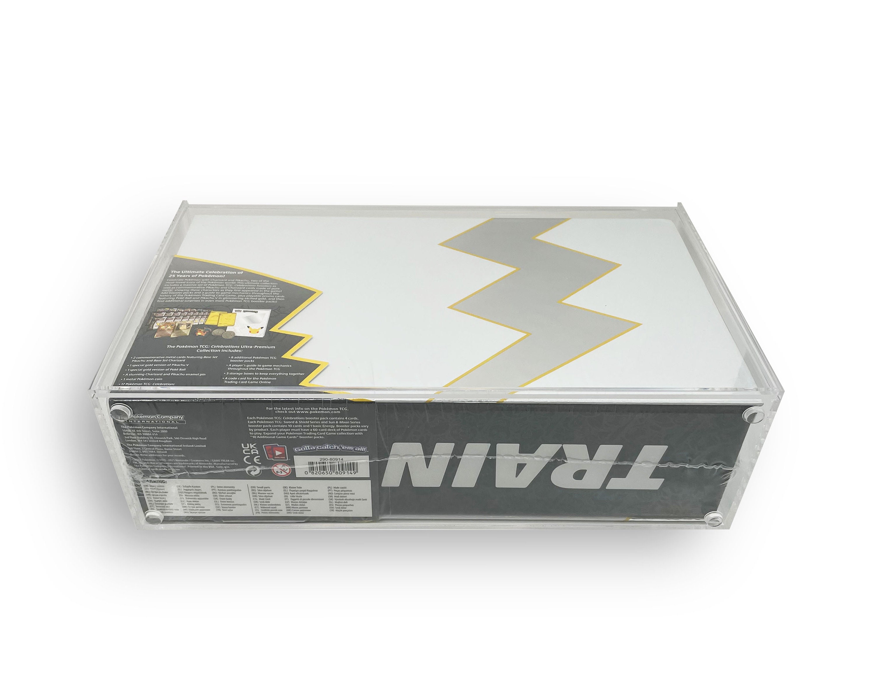 Pokemon Celebrations Ultra Premium Collection UPC Acrylic Protective ...