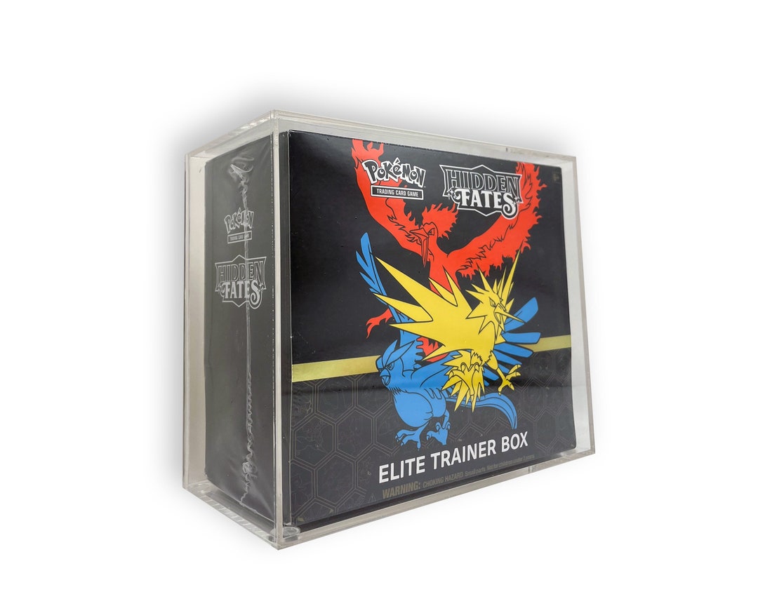 Pokemon Elite Trainer Box Clear Acrylic Protective Display Case - Etsy