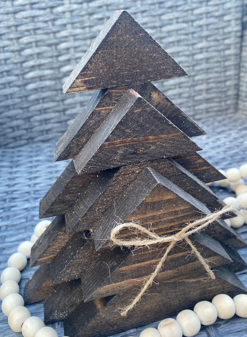 Decorative Pine Wood Tree - Etsy