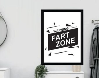 Funny Fart Poster - Etsy
