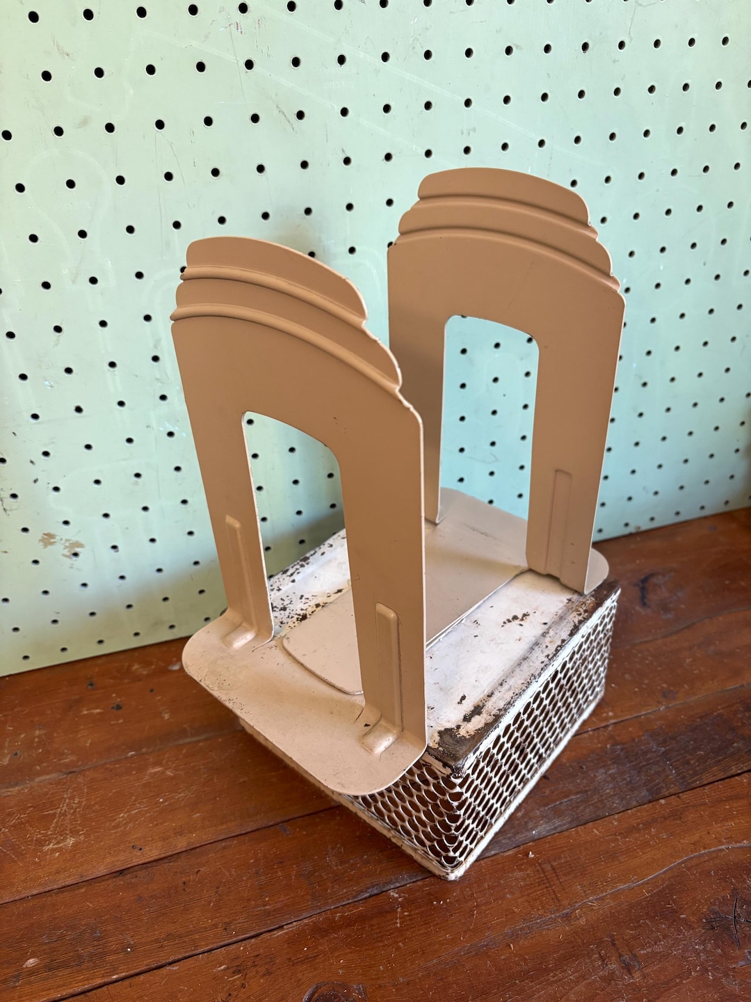 Vintage Demco Art Deco or Mid Century Bookend 1960's White - Sold in ...