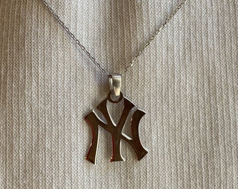 New York Yankees Necklace - Etsy