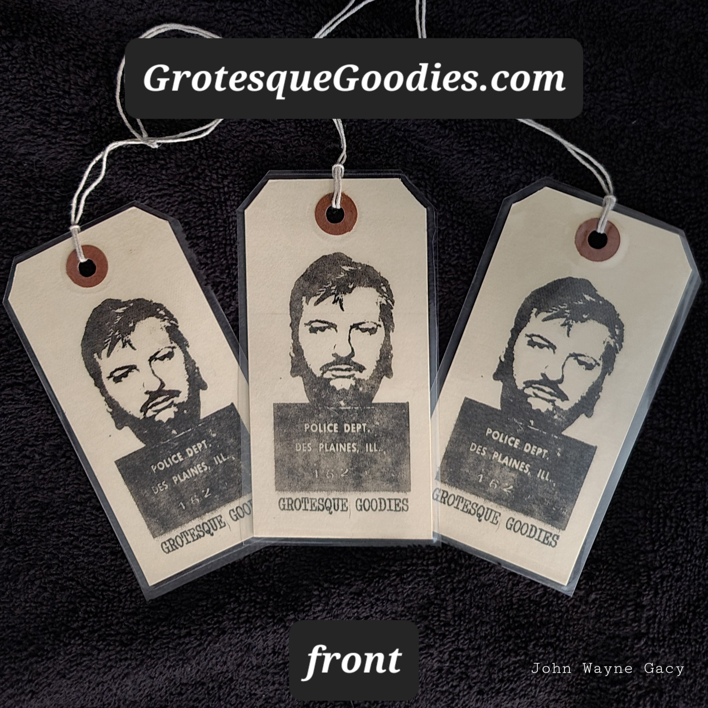John Wayne Gacy Toe Tag Bookmark - Etsy