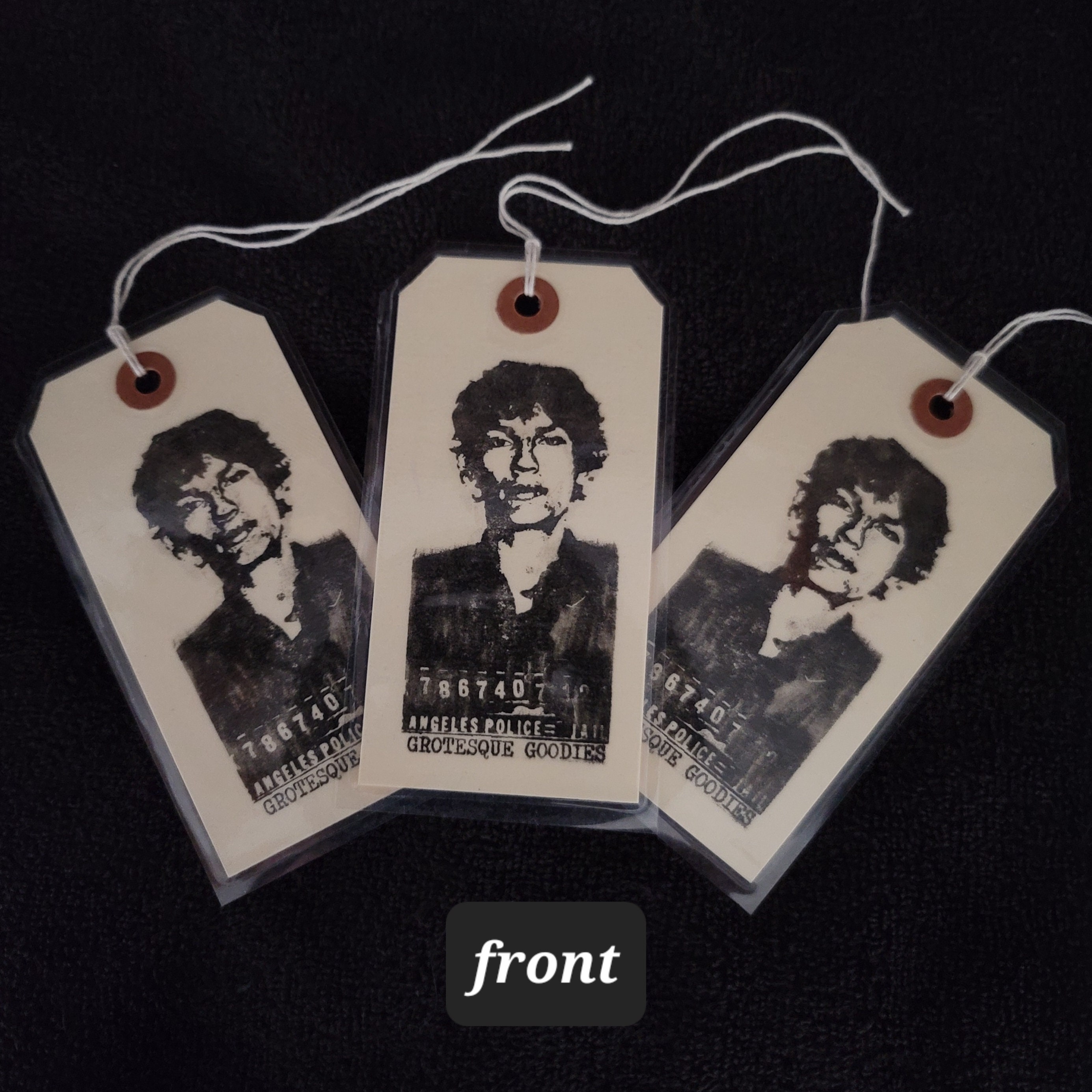 Richard Ramirez Toe Tag Bookmark - Etsy
