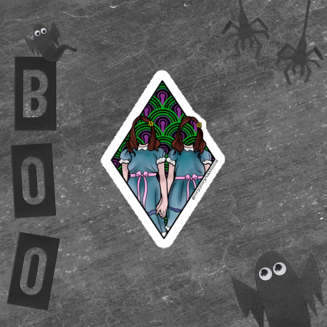 The Shining Twins Sticker 5x5 - Etsy