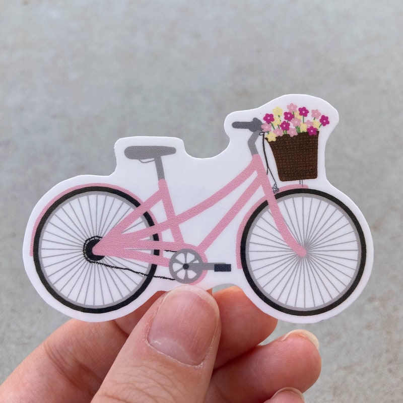 Bike With Flowers - Etsy