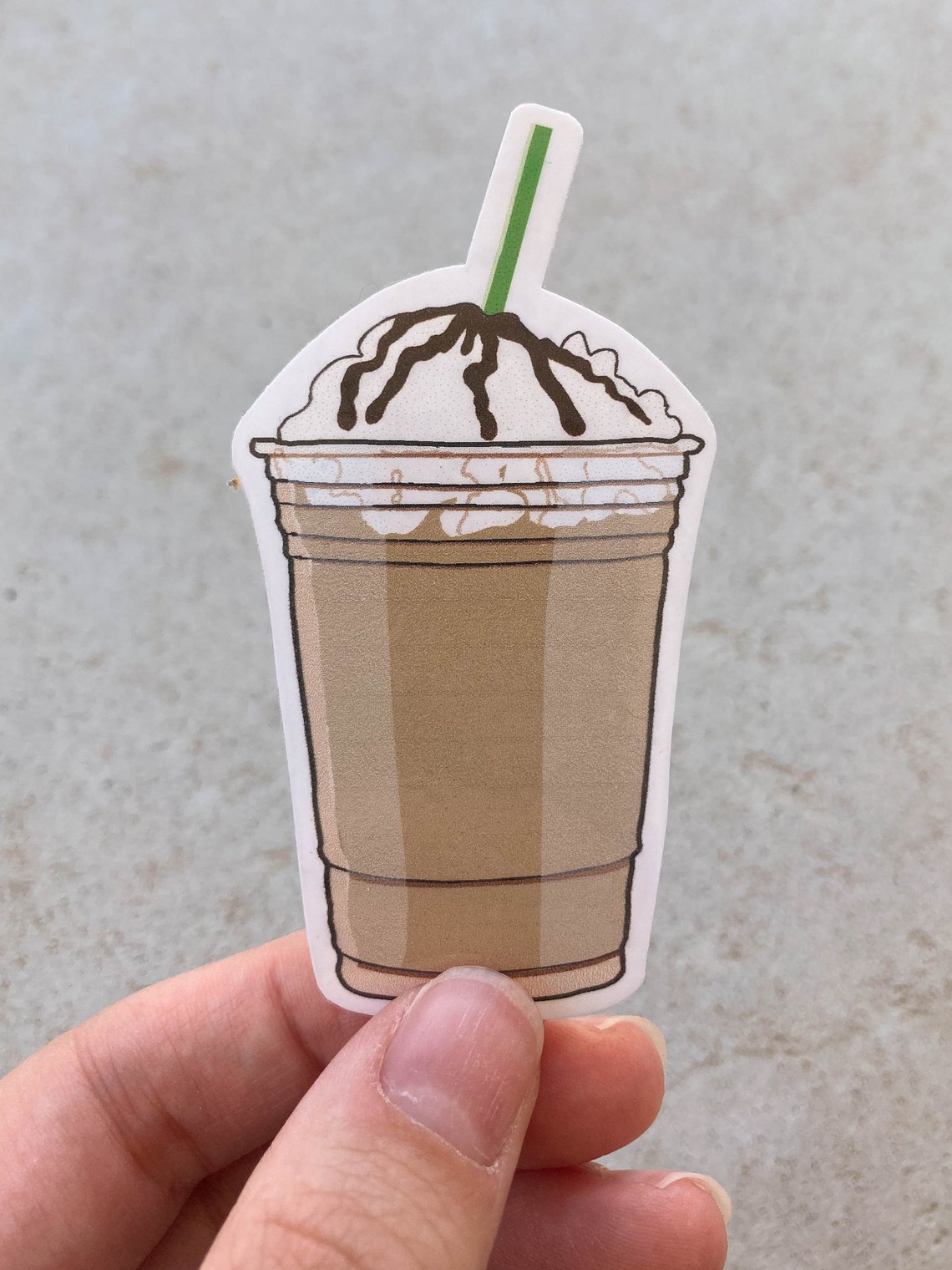 Cute Coffee Sticker Coffee Drink Sticker Water bottle | Etsy