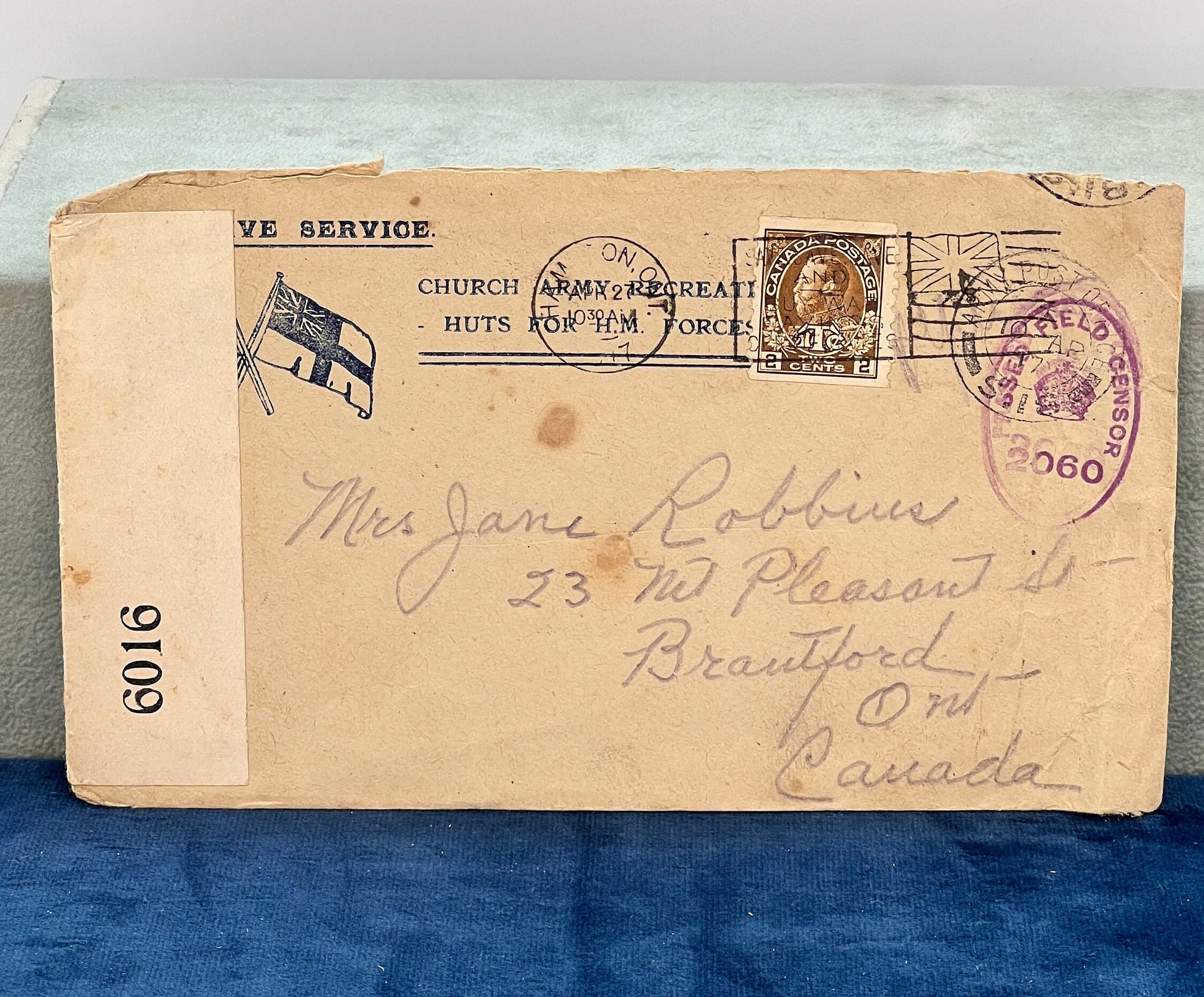 Antique WWI Letters and Envelopes From Soldiers to Their Parents 2 ...