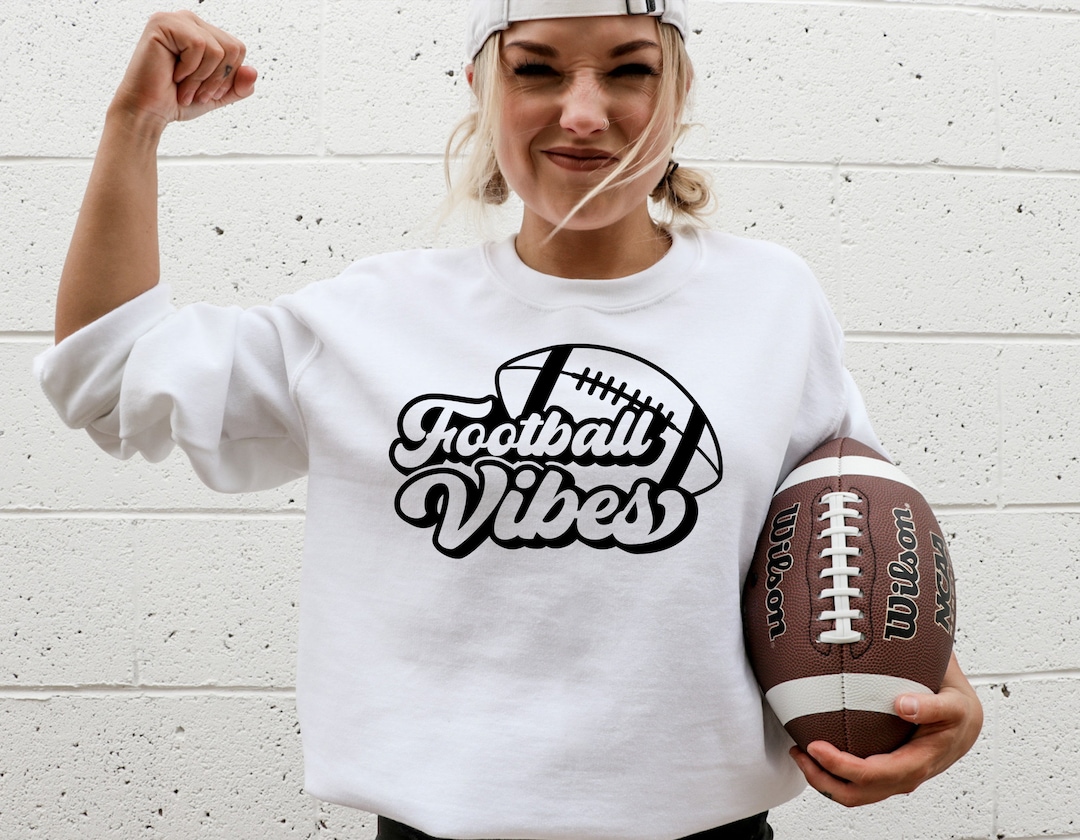 Football Vibes Screen Print LOW HEAT - Etsy