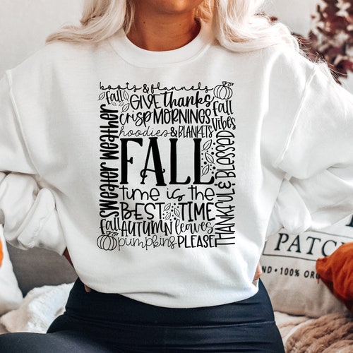 Ready to Press Fall Screen Print Transfer Heat Transfer for - Etsy