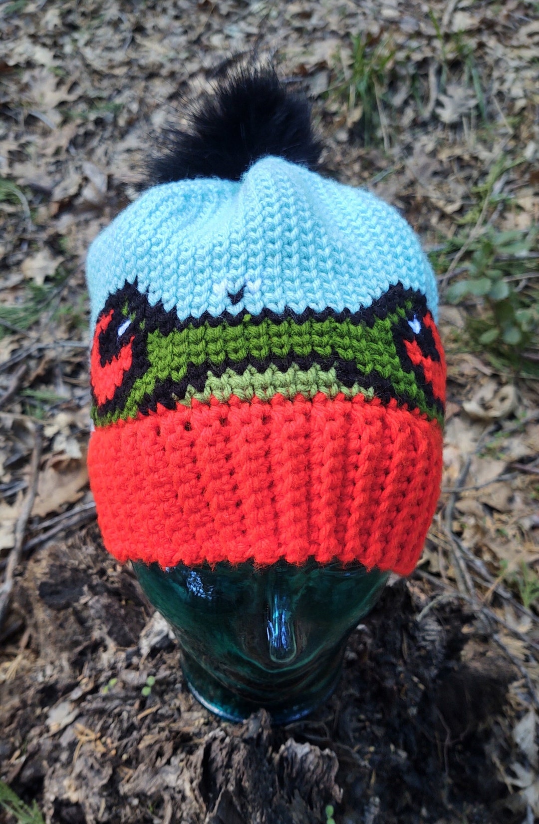 Robbie the Ribbiter Crochet Beanie Pattern - Etsy