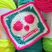 Bone Face Granny Square - Etsy