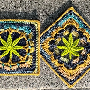 The Chronic Granny Square Pattern - Etsy