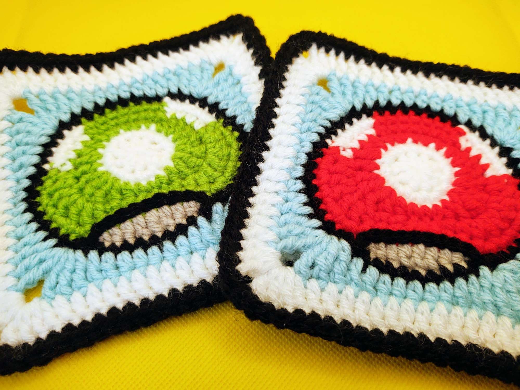 Magic Toadstool Granny Square - Etsy