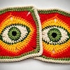 Bone Face Granny Square - Etsy