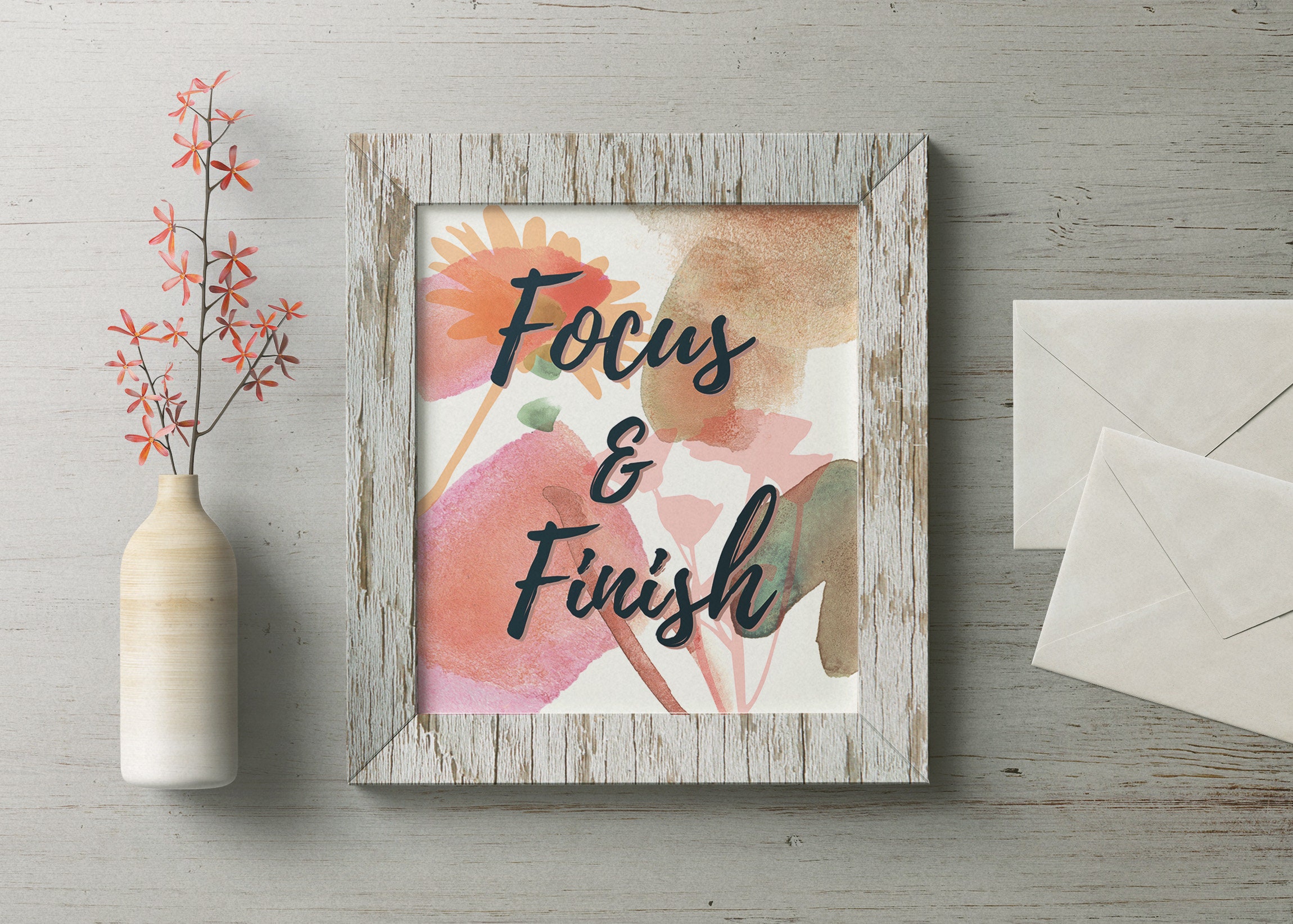 Focus and Finish- Digital Print | Inspirational Art | Digital Art ...
