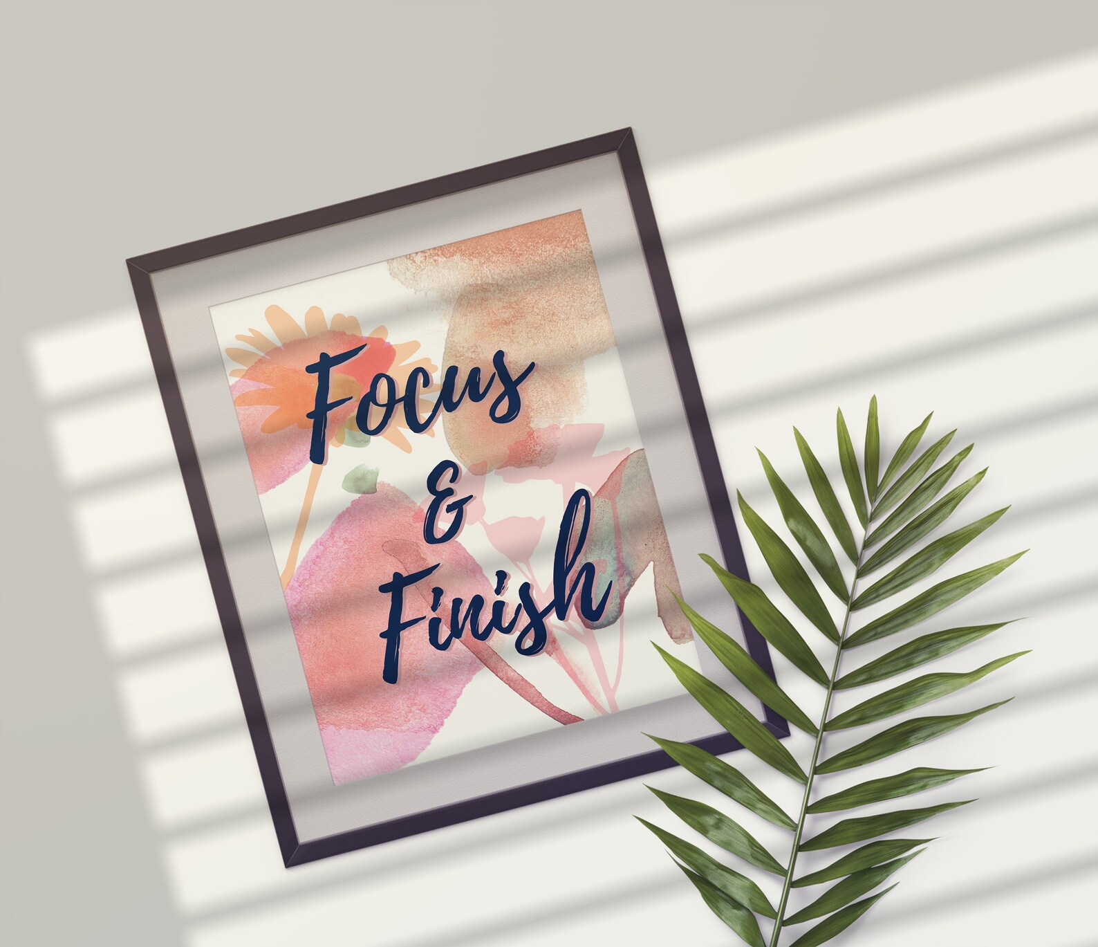 Focus and Finish- Digital Print | Inspirational Art | Digital Art ...