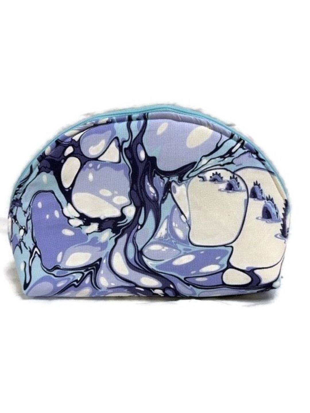 Cosmetic Clam Shell Pouch in Tula Pink Fabric Size Large - Etsy