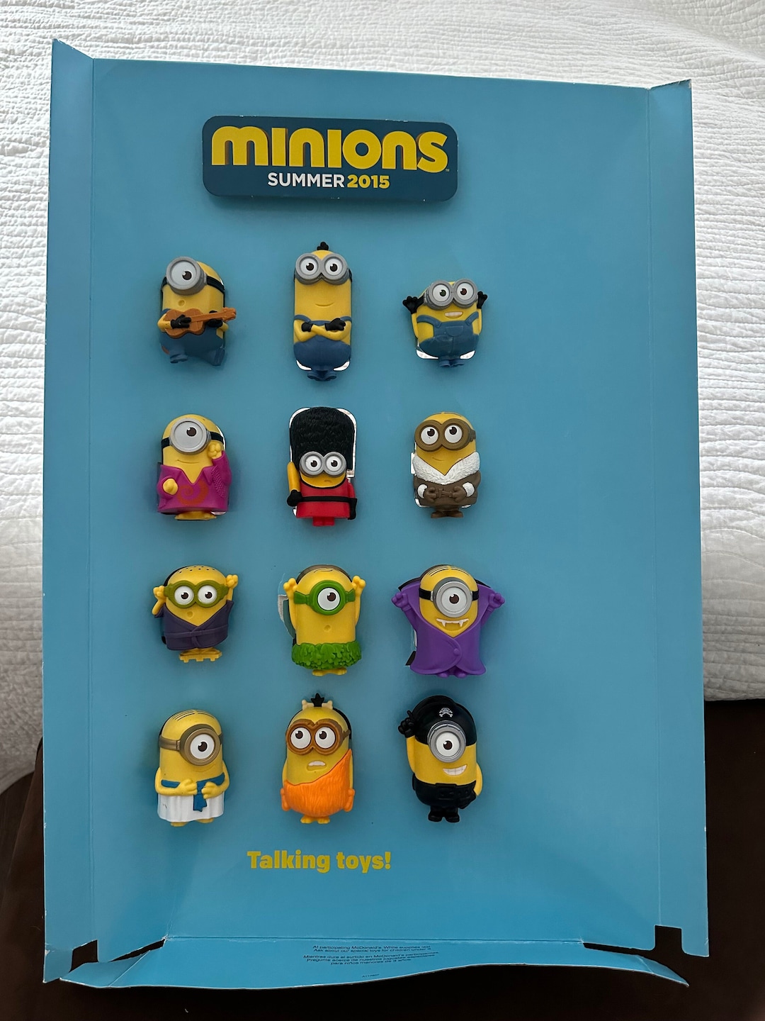 Disney Pixar 2015 Minions Collections Mcdonalds Happy Meal - Etsy