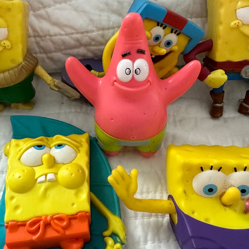 Spongebob Burger King Toys - Etsy