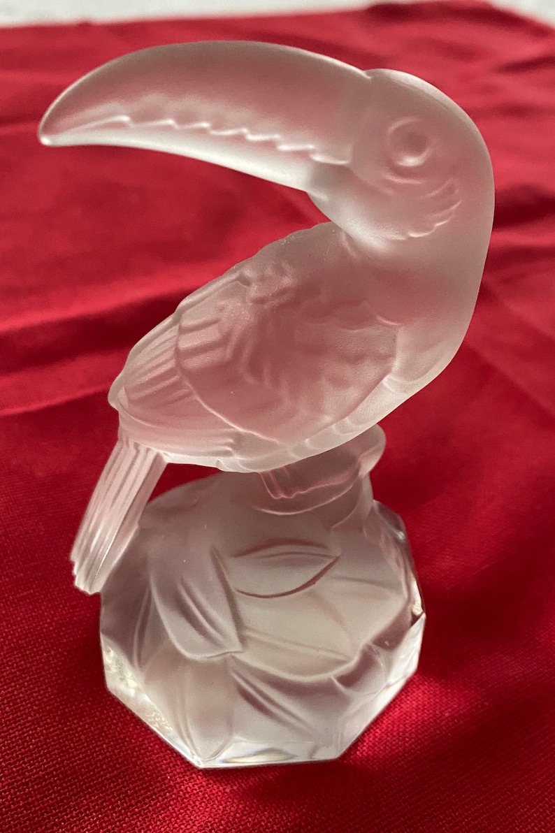 Vintage Goebel Crystal Glass Toucan Bird Figurine (crystale Collection ...