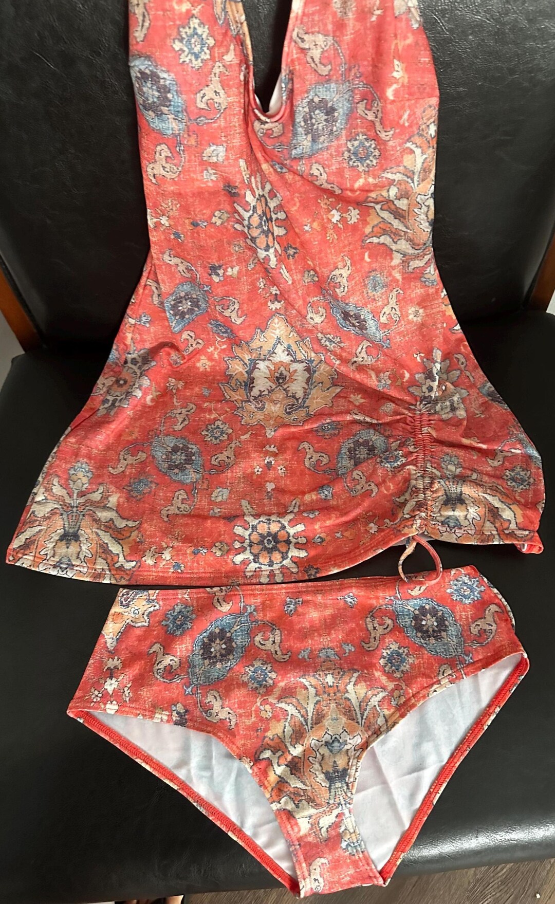 Panrila Brand Halter Swim Dress Bathing Suit NWT - Etsy