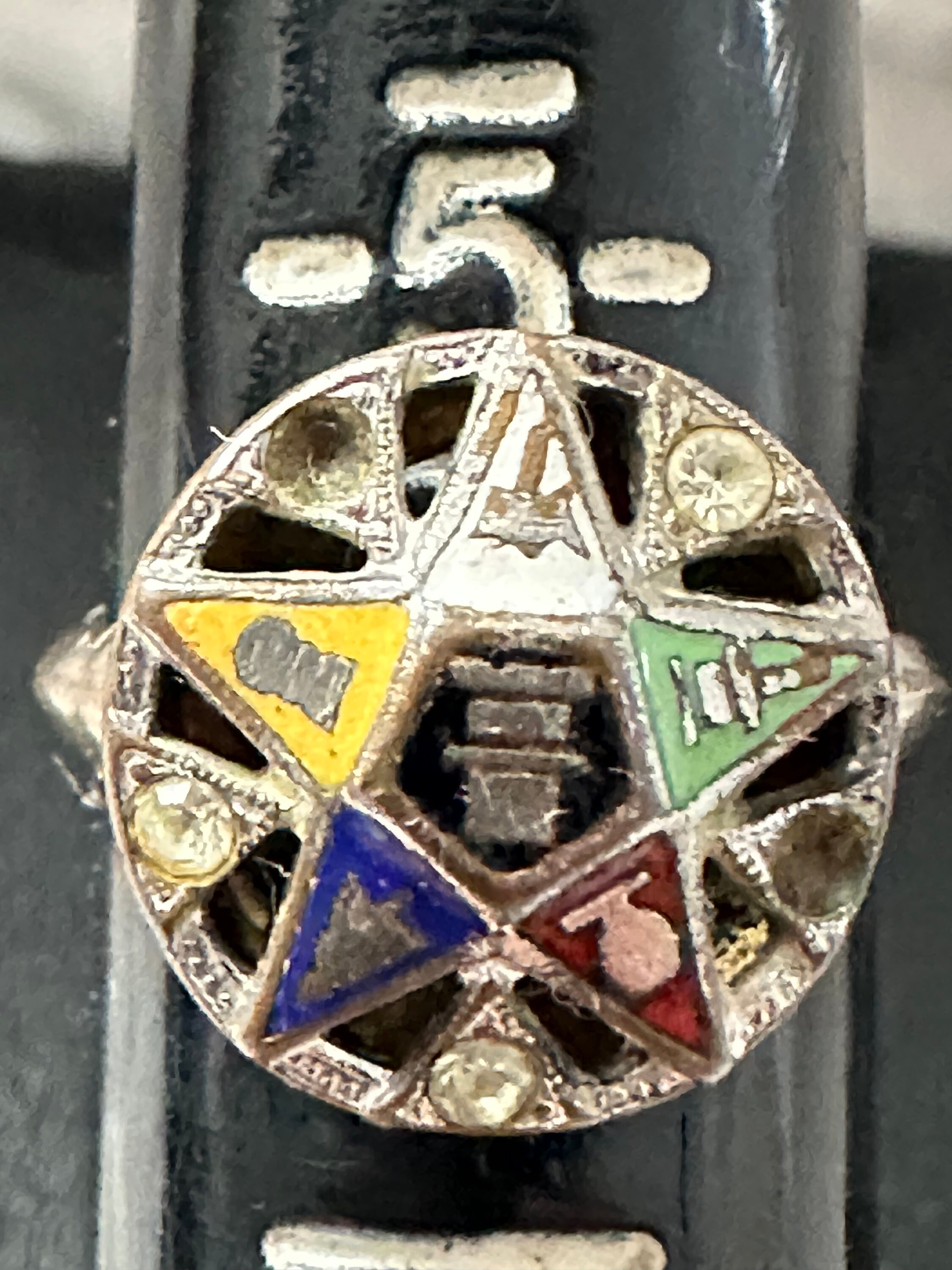 Vintage 10kt GF Masonic Ring Ladies Eastern Star Ring Size 6 - Etsy