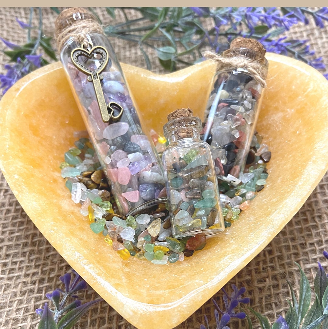 Intention Gift Set, Crystals for Love Protection Abundance, Self Care ...