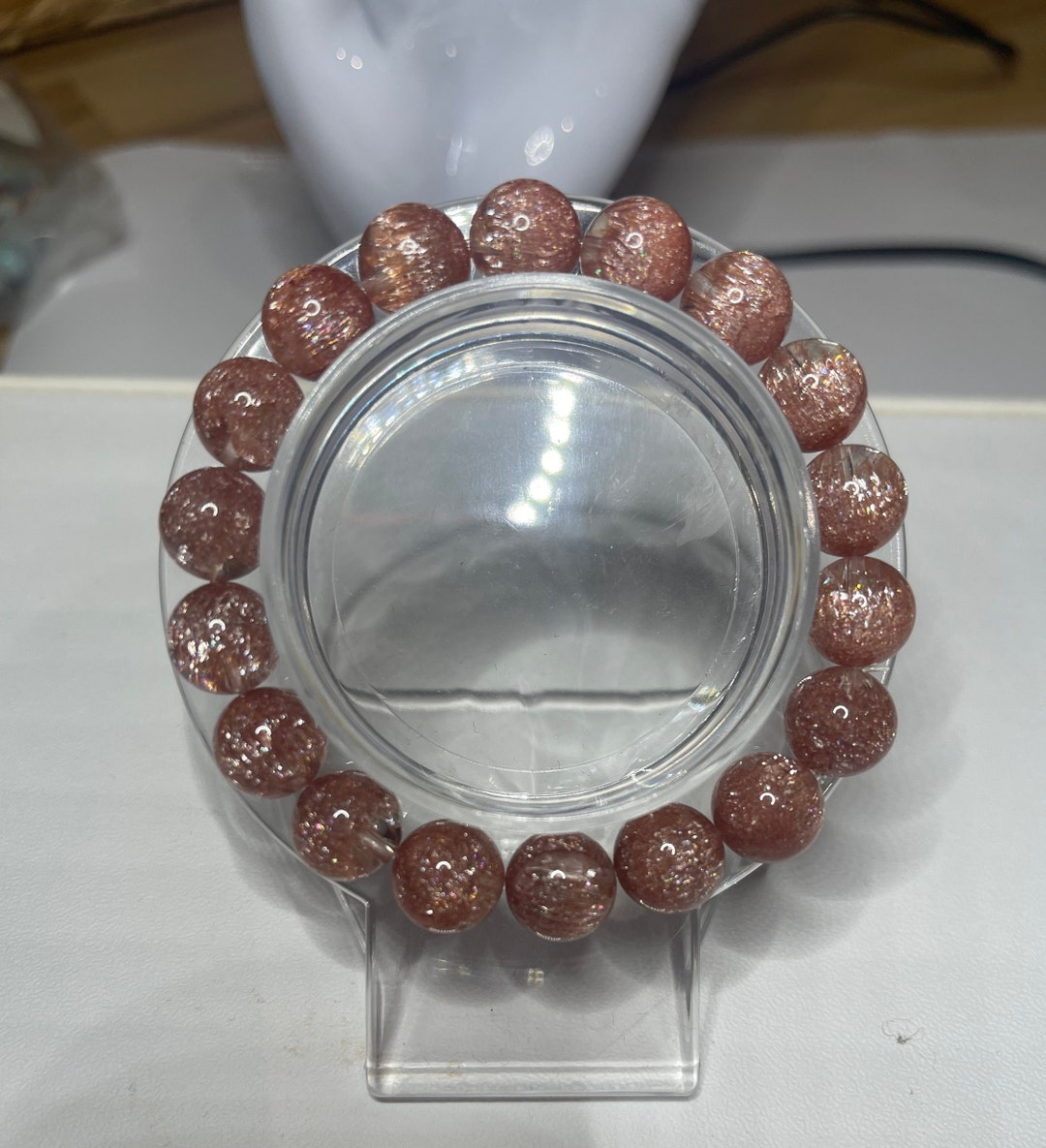 Fireworks Crystal Bracelet Natural Authentic Crystal, Bling, Shiny, DIY ...